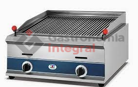 Parrilla grill a gas 61 cm con piedras volcánicas Flamemax ...