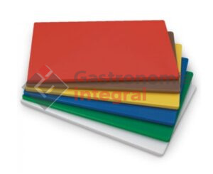 Tabla de teflón 30 x 40 x 1 - Roja, verde o blanca - Gastronomía Integral